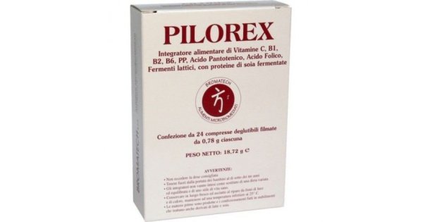 Acquista Pilorex - 24 compresse - Bromatech - integratore per favorire ...