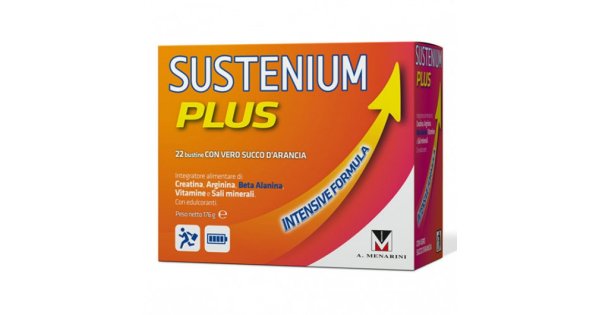 Acquista Sustenium Plus Integratore Energizzante 22 Bustine Menarini
