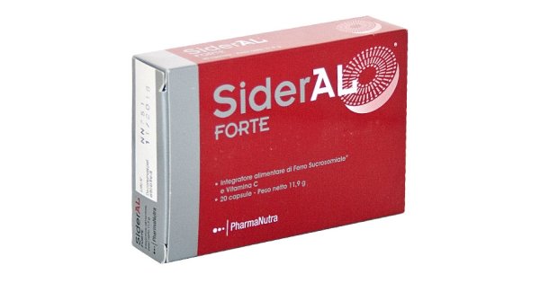 Pharmanutra Sideral Forte 20 Capsule - Integratore di Ferro