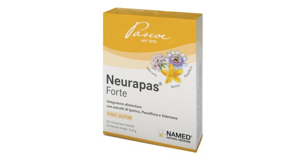 Neurapas Forte - Named - 60 compresse - Integratore alimentare per ...